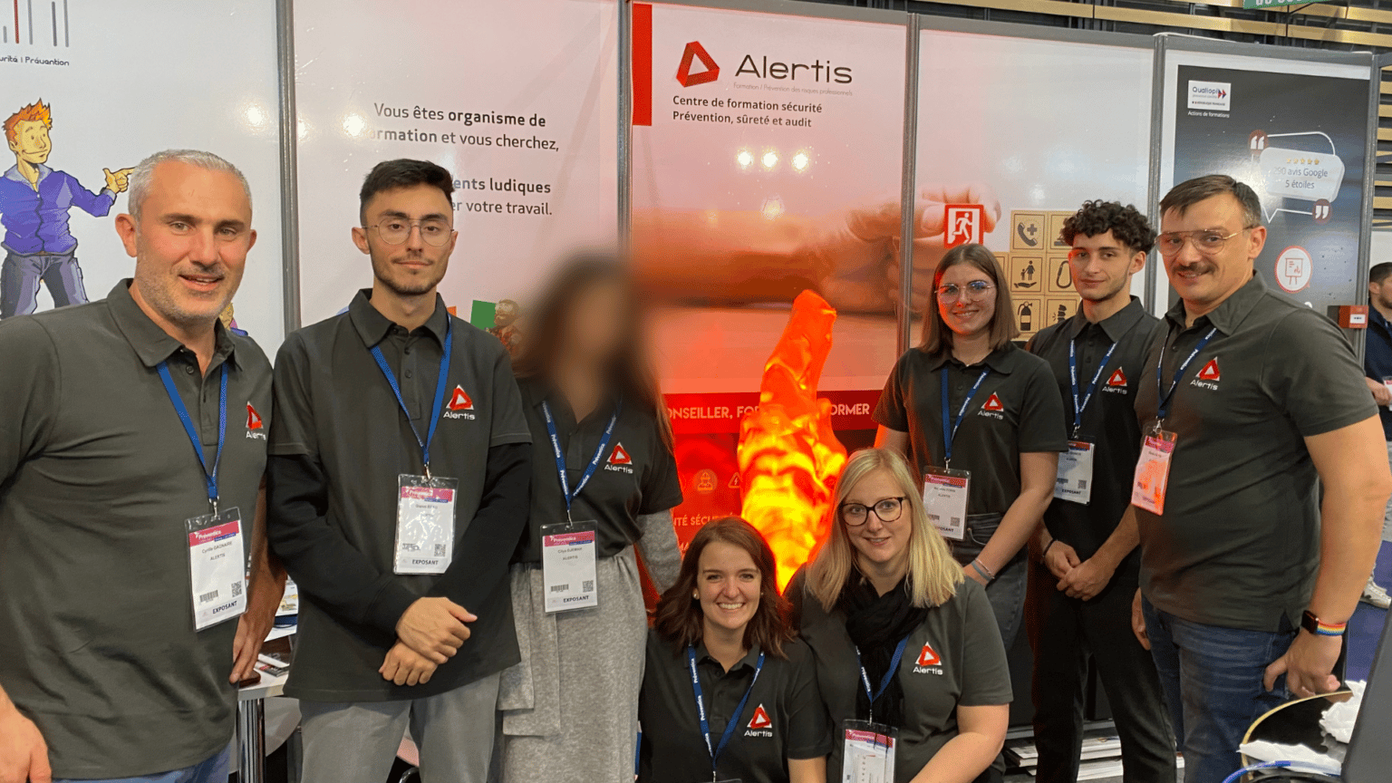 Alertis participe en tant qu'exposant au salon Préventica à LYON