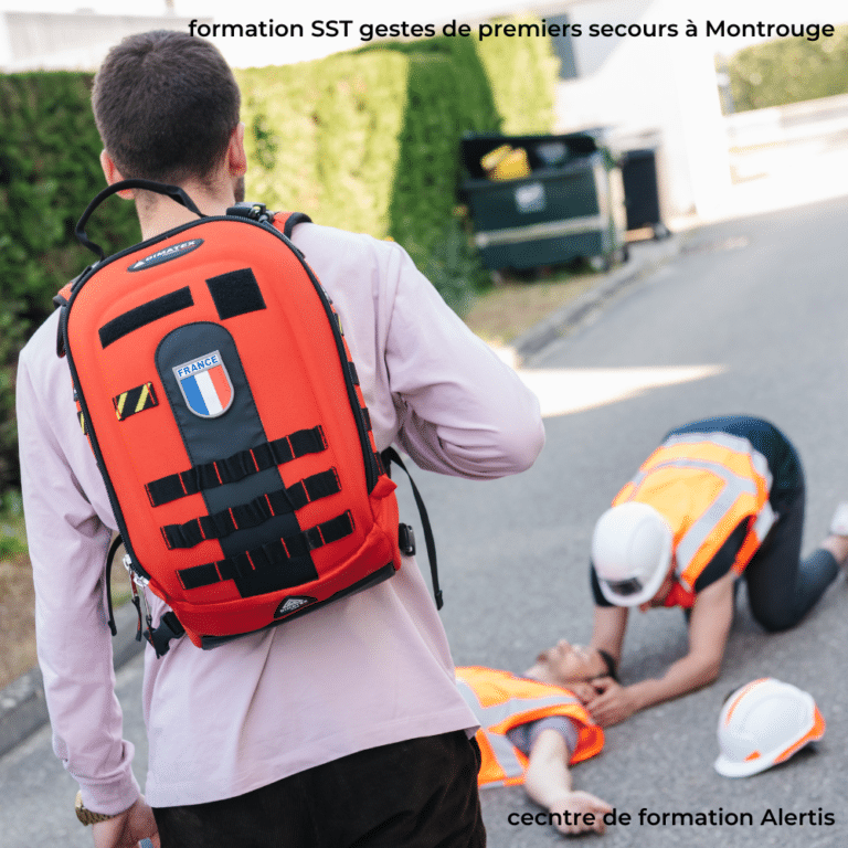 Apprentissage des gestes de premier secours avec Alertis à Montrouge ...