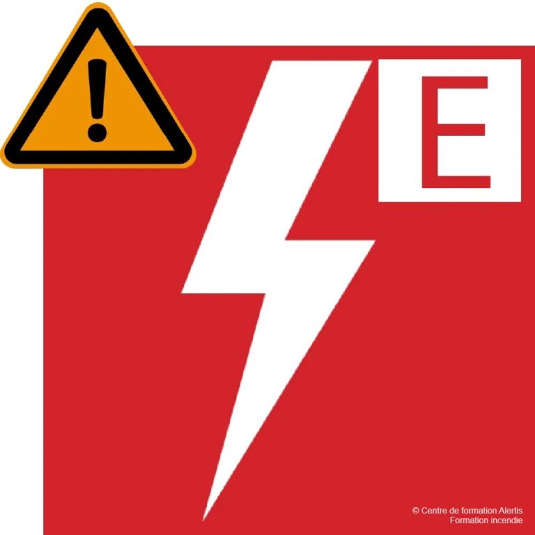 Formation incendie : les classes de feu - Centre de formation ALERTIS