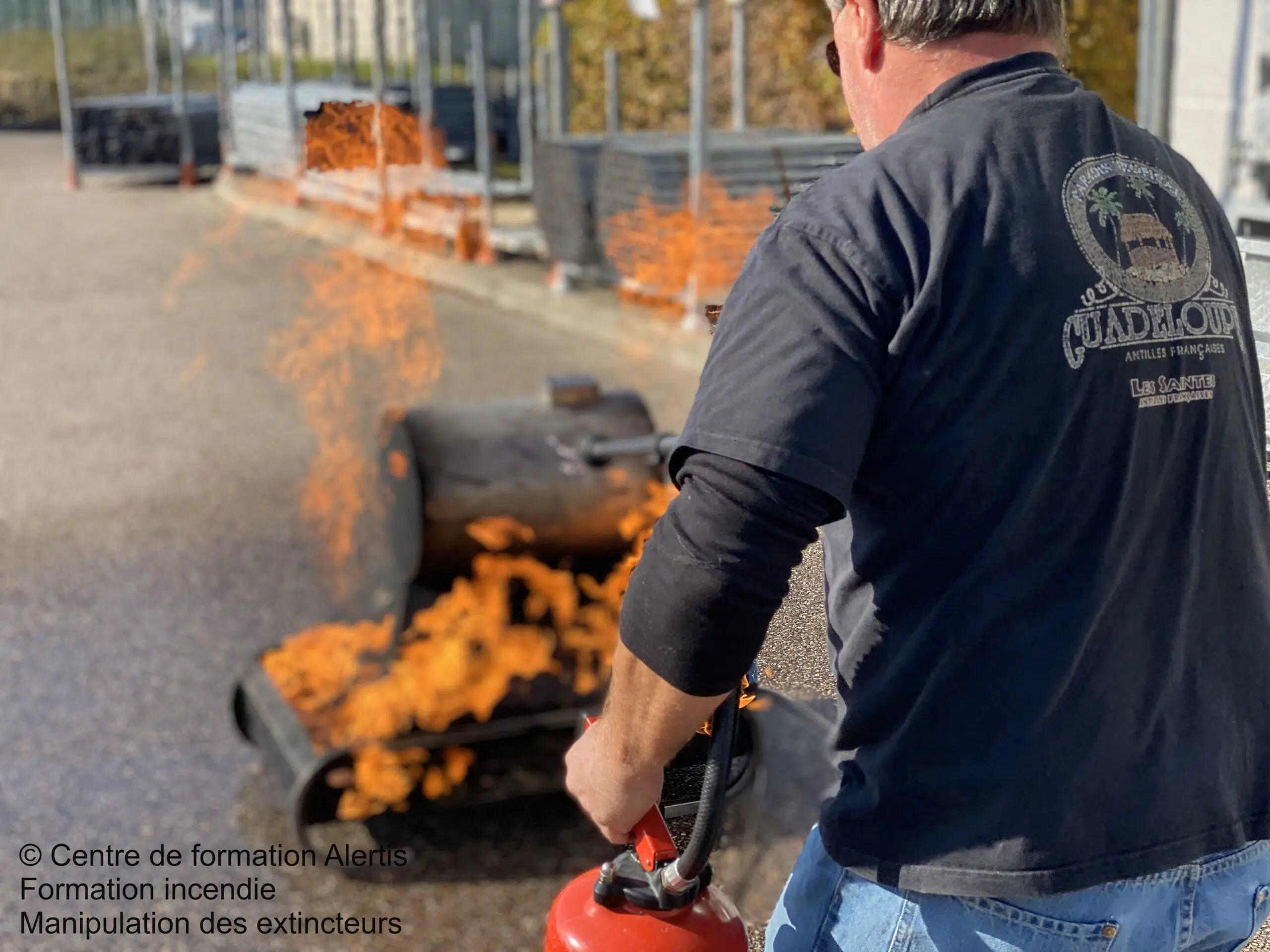 Formation incendie à Perpignan : formation extincteur et évacuation